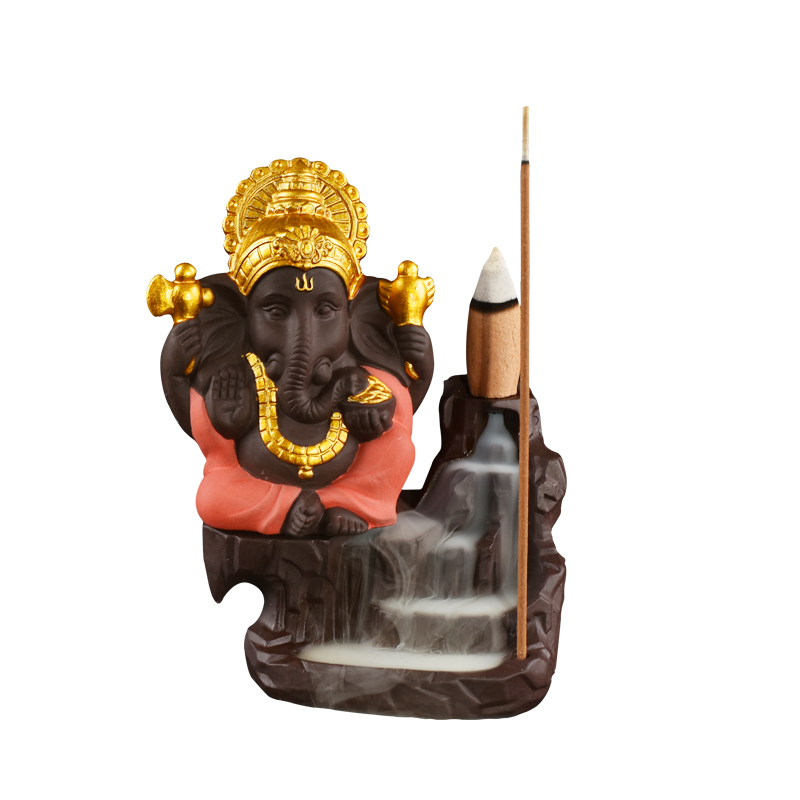Ceramic Three Teapot Styles Waterfall Backflow Incense Cones Burner ...